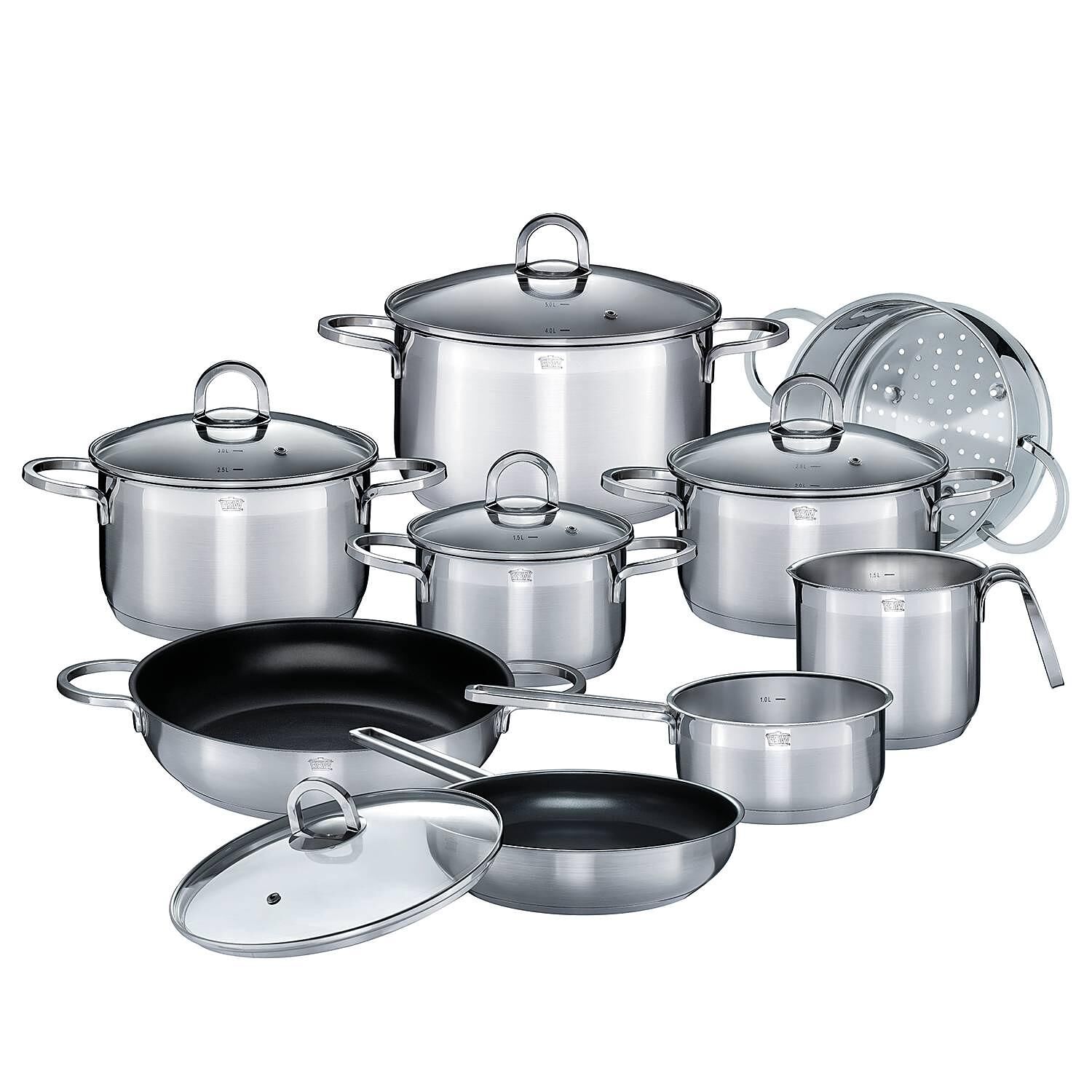 GSW Kochtopf Set Alara 14 teilig Töpfe Topfset | 144948